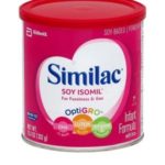 Soy-based formula options for infants